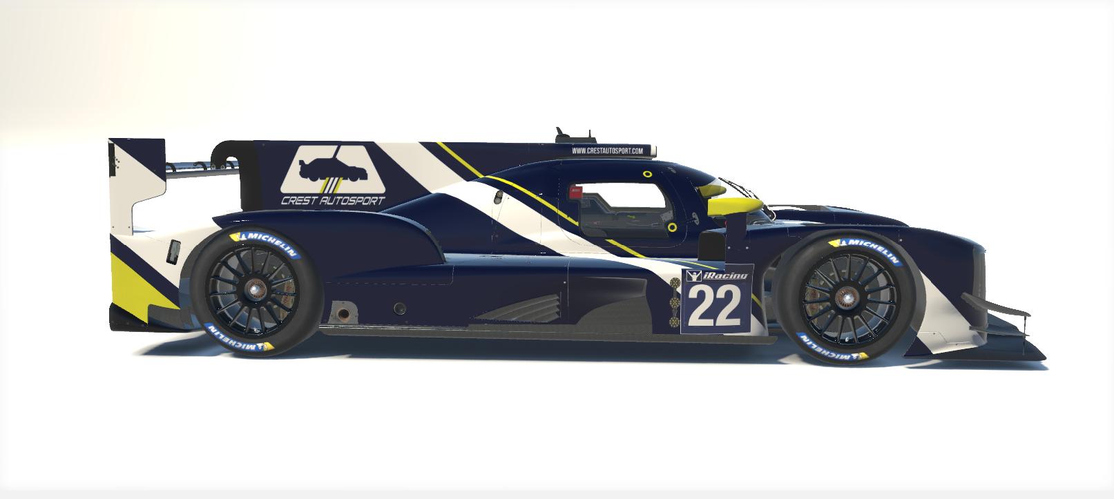 Crest Autosport Dallara P217 LMP2 by Alex Everitt - Trading Paints