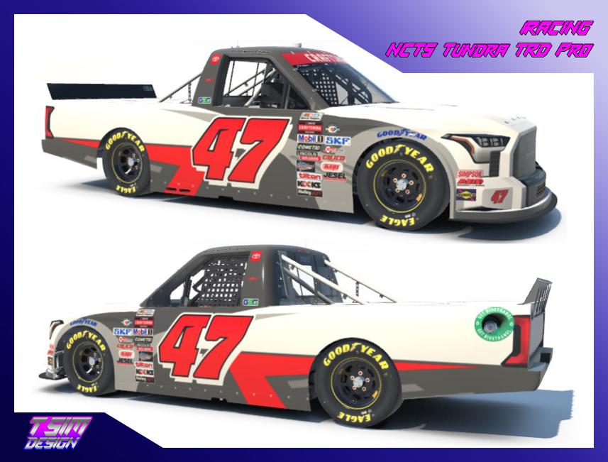 2023 #47 Dawson Cram G2G Racing NCTS Tundra TRD Pro (Darlington) by ...