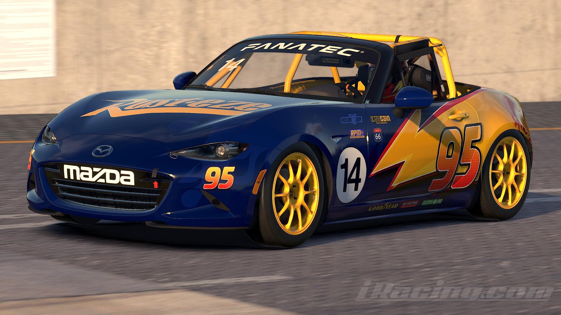 Lightning Mcqueen Doc Hudson Tribute Concept - Mazda MX-5 by Enrique ...