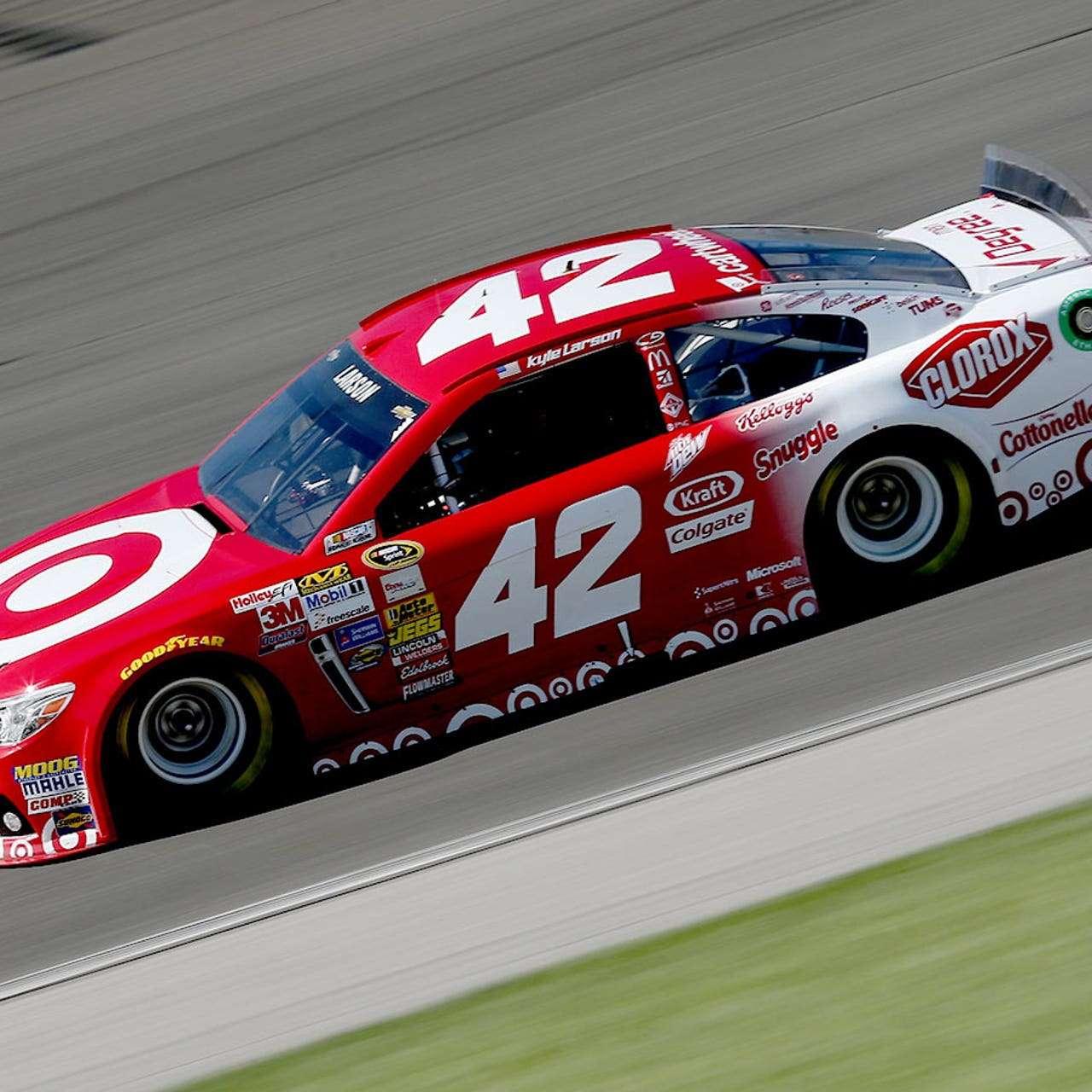 Premier Racing/Kyle Larson throwback by Michael Gervy - Trading Paints