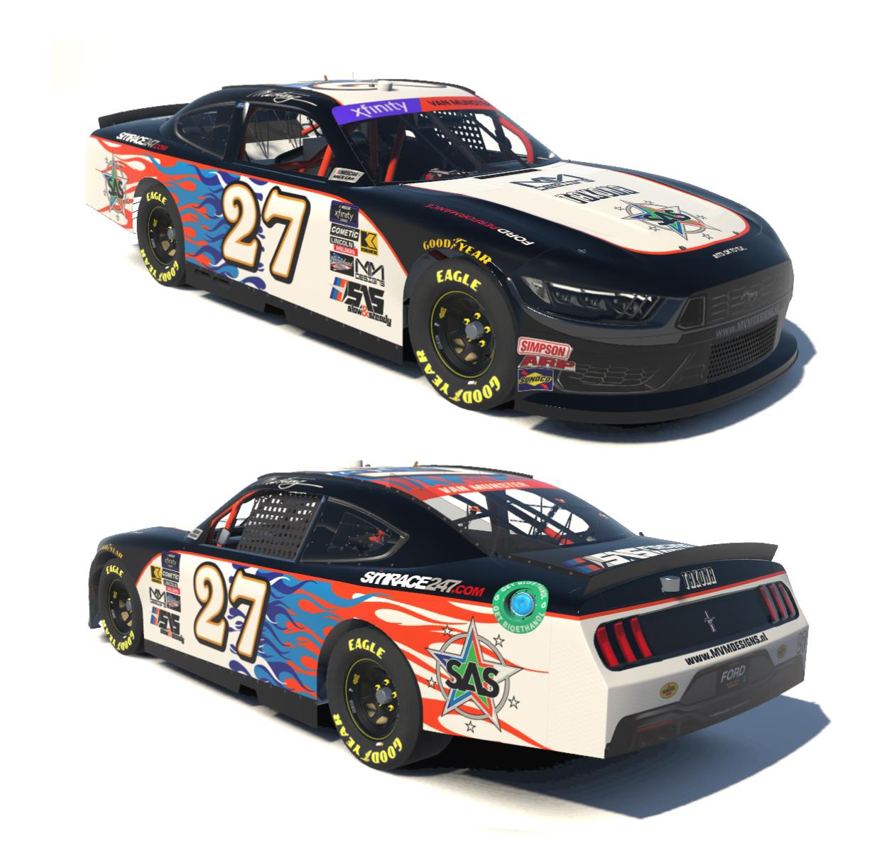 SAS Racing Takona MVM Designs Mustang by Martin Van Munster - Trading ...