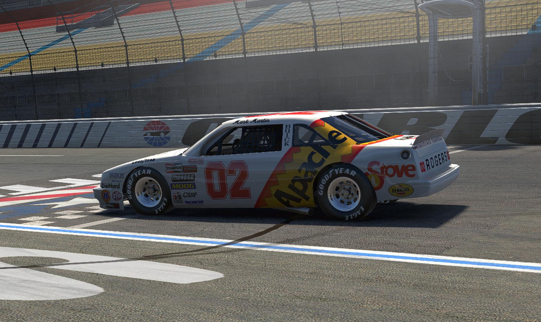 Mark Martin Apache Stove 02 by Clifton Channell - Trading Paints