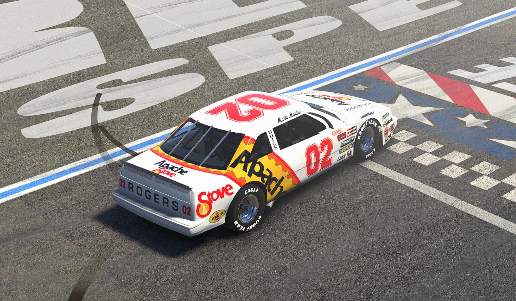 Mark Martin Apache Stove 02 by Clifton Channell - Trading Paints