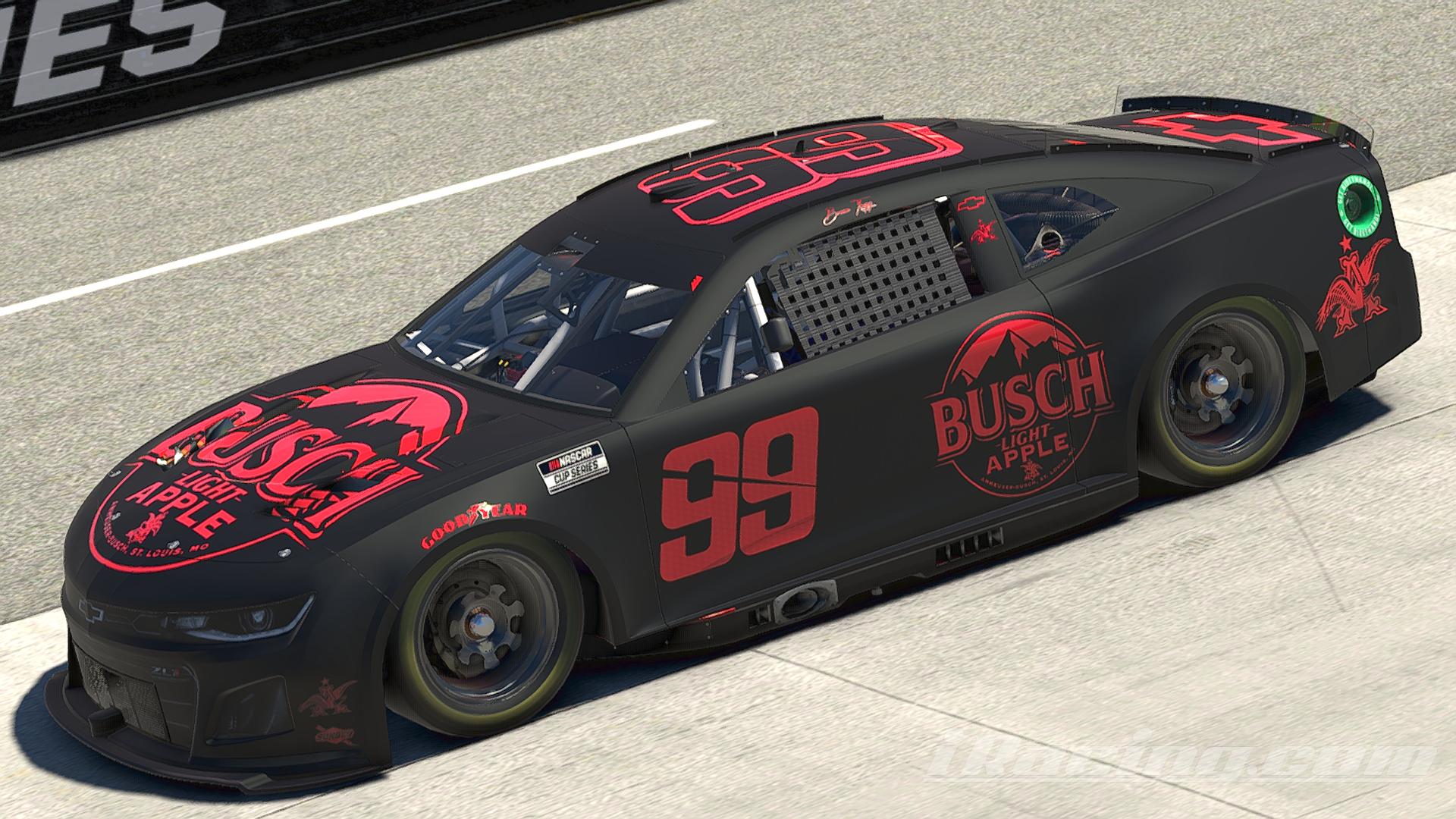 Brian Tagg #99 Busch Light Apple Camaro by Julio N. - Trading Paints