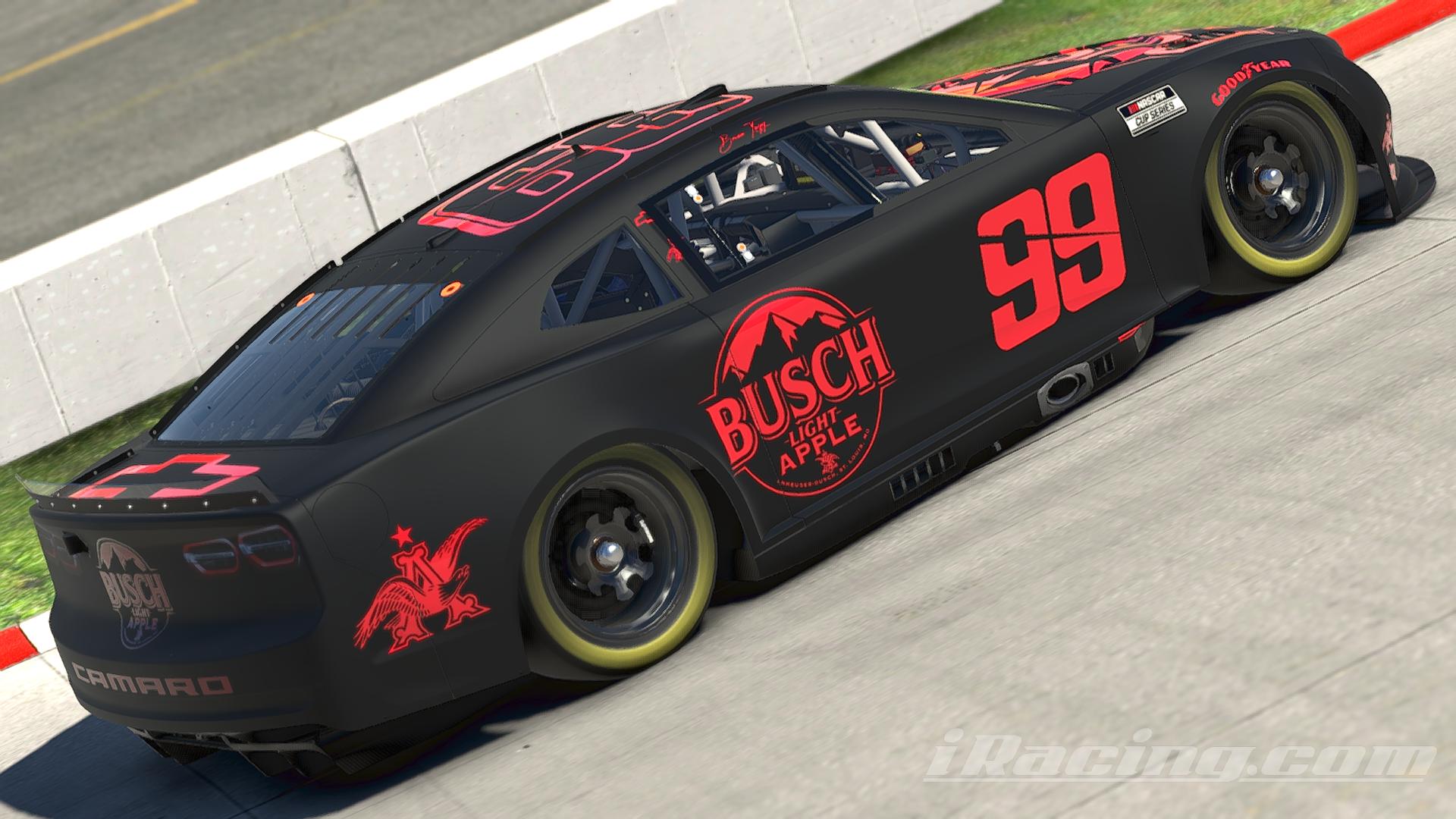 Brian Tagg #99 Busch Light Apple Camaro by Julio N. - Trading Paints