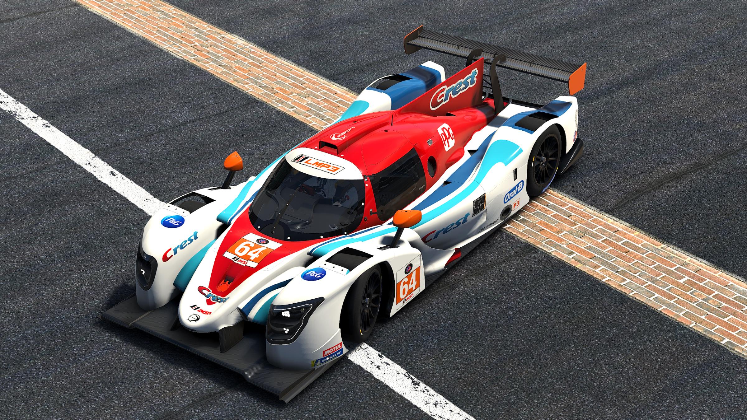 Crest Ligier JS P320 LMP3 by Jacob Reid4 - Trading Paints