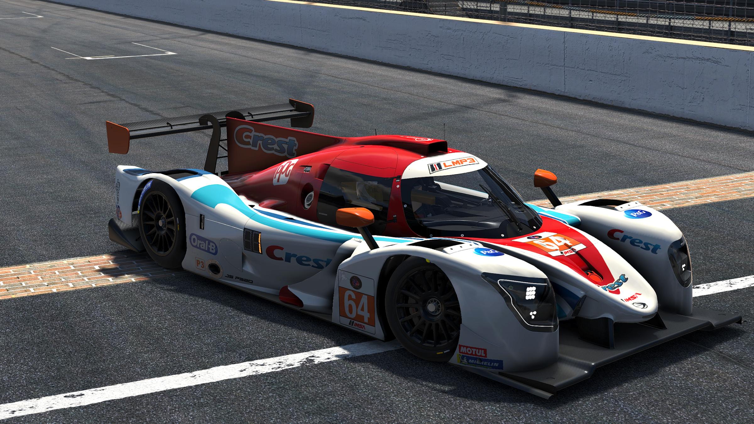 Crest Ligier JS P320 LMP3 by Jacob Reid4 - Trading Paints