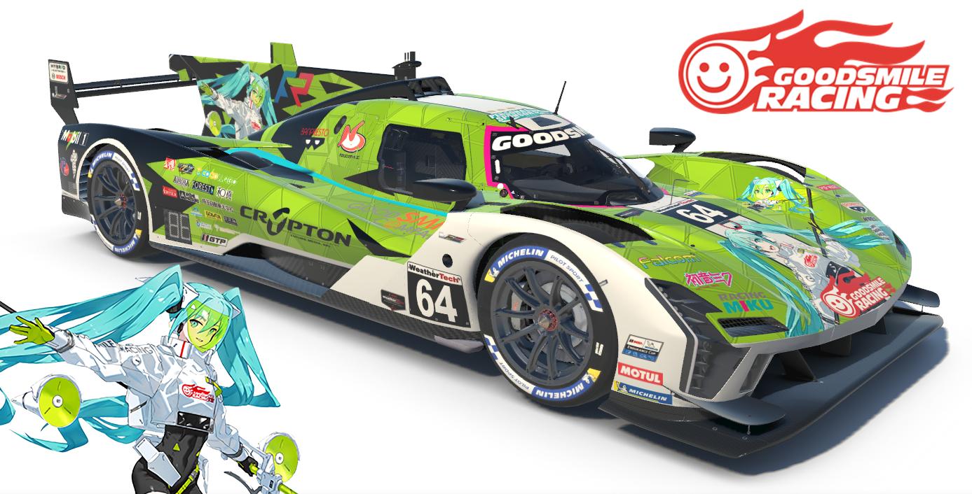 Goodsmile Racing 2022 Cadillac GTP by Kyle H. - Trading Paints