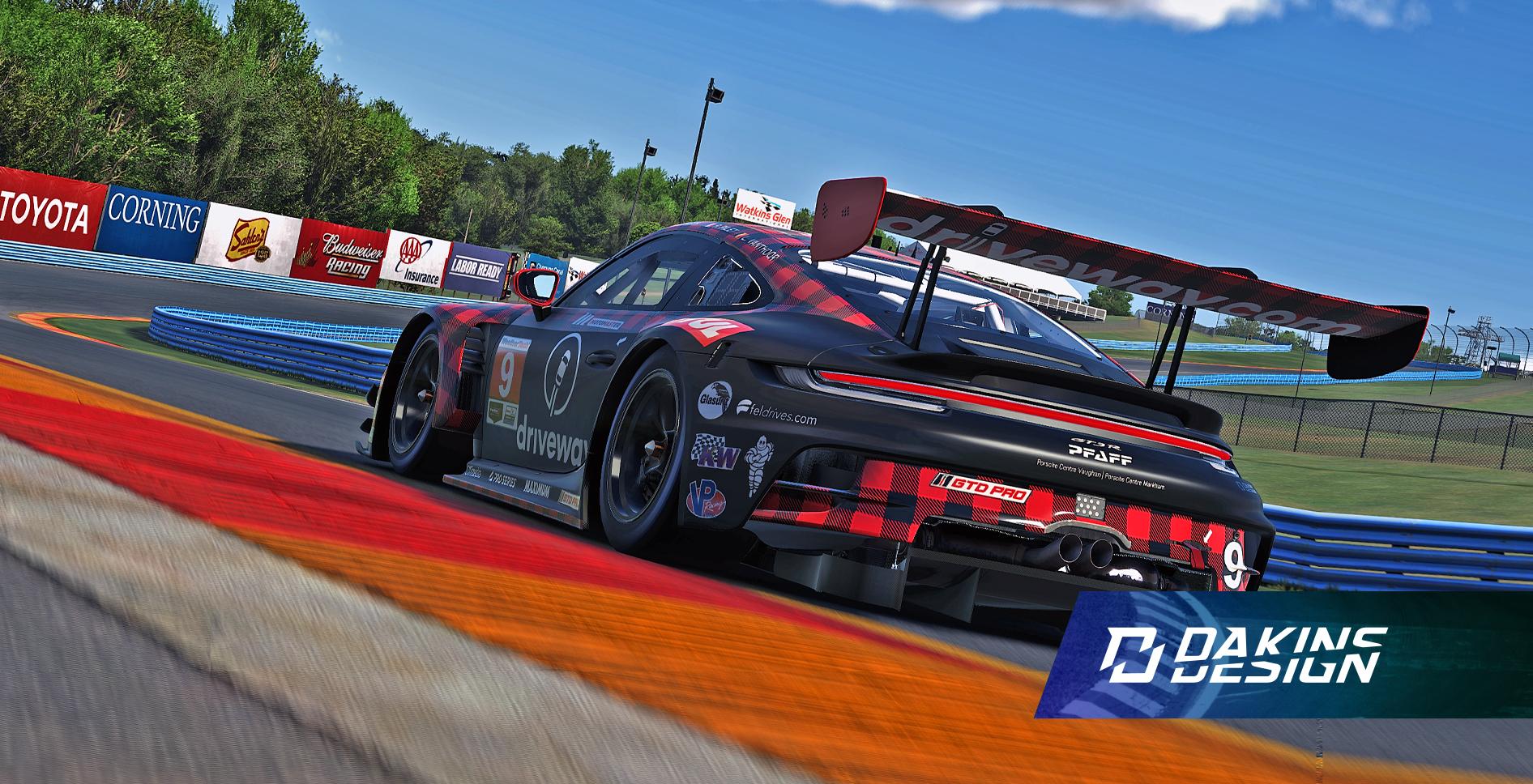 OFFICIAL Pfaff Motorsports Driveway Motul 2023 IMSA GTD PRO Porsche 911 GT3 R by Jason Dakins ...