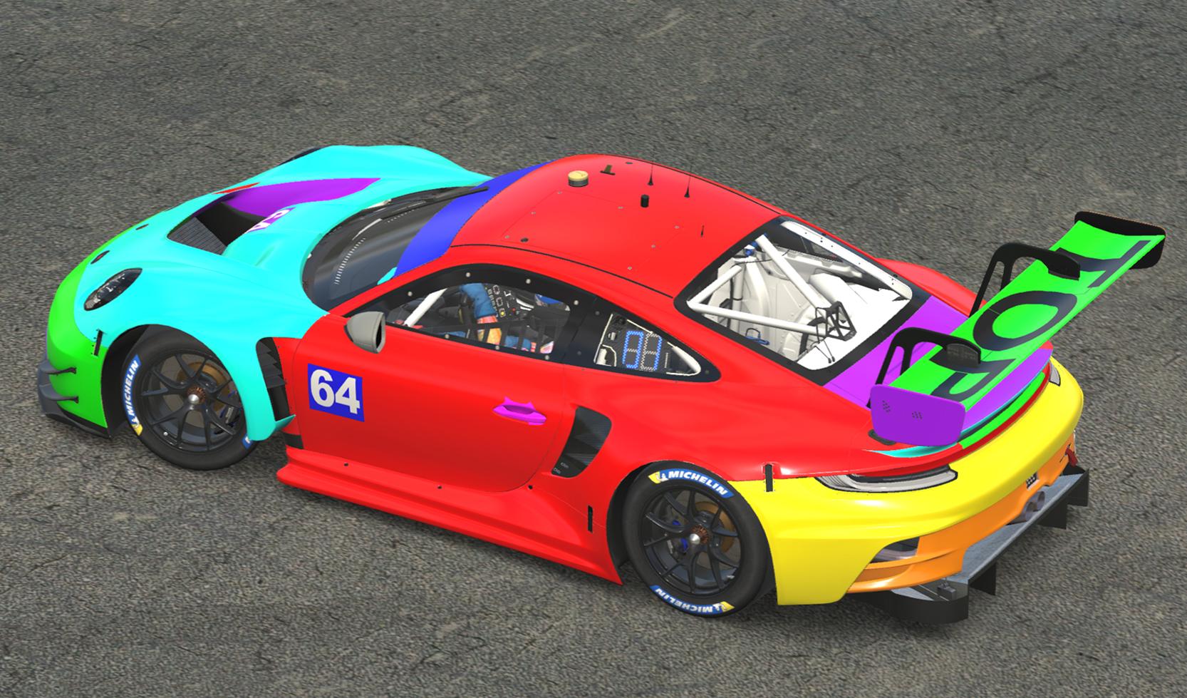 Porsche 992 R GT3 Parts by Clyde Coman - Trading Paints