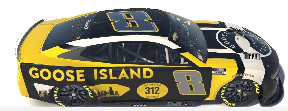 Sim Stamped Goose Island by Evan Kinney - Trading Paints