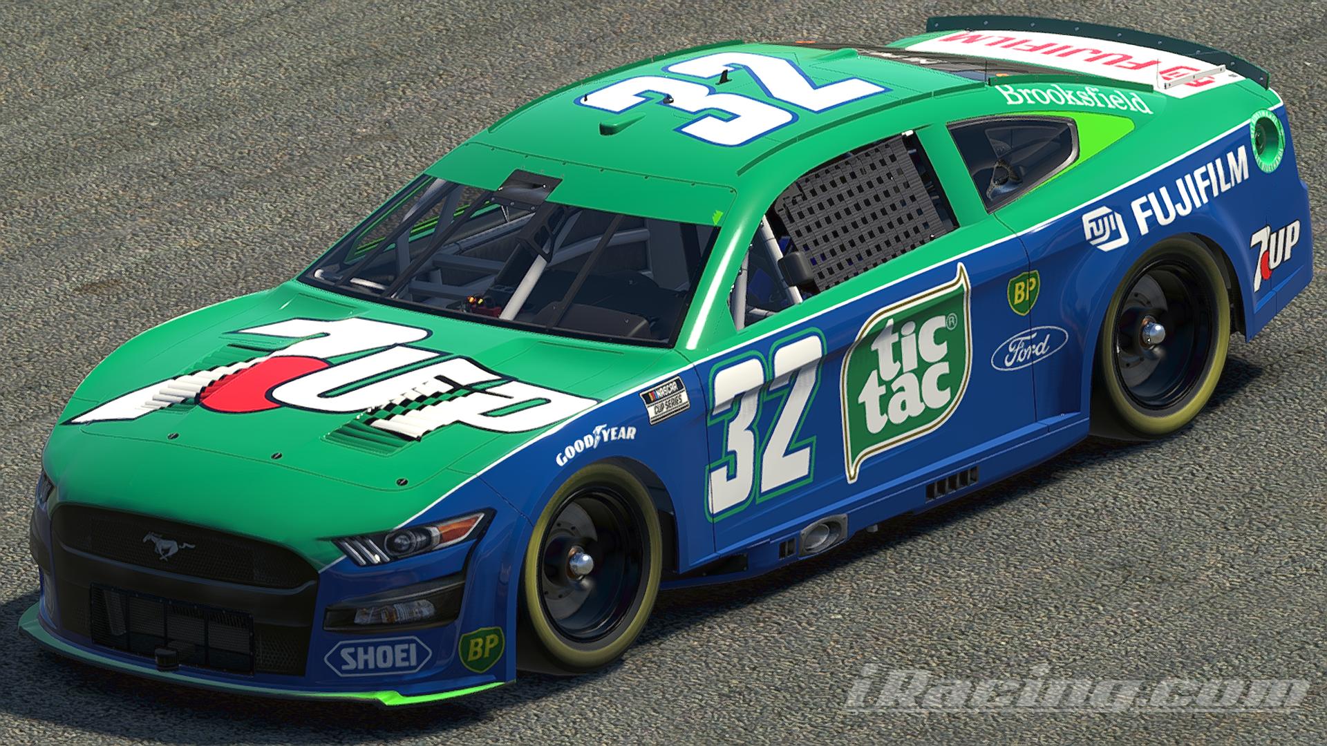 Jordan F1 7up Ford Mustang by Julio N. - Trading Paints