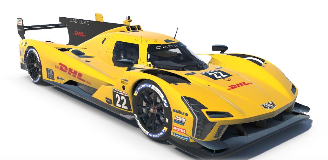 Cadillac DHL GTP Racing (Update) by Hericles perseu - Trading Paints