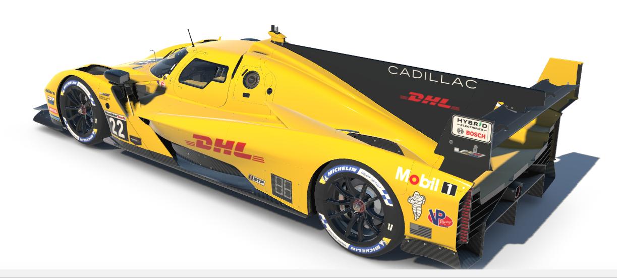 Cadillac DHL GTP Racing (Update) by Hericles perseu - Trading Paints