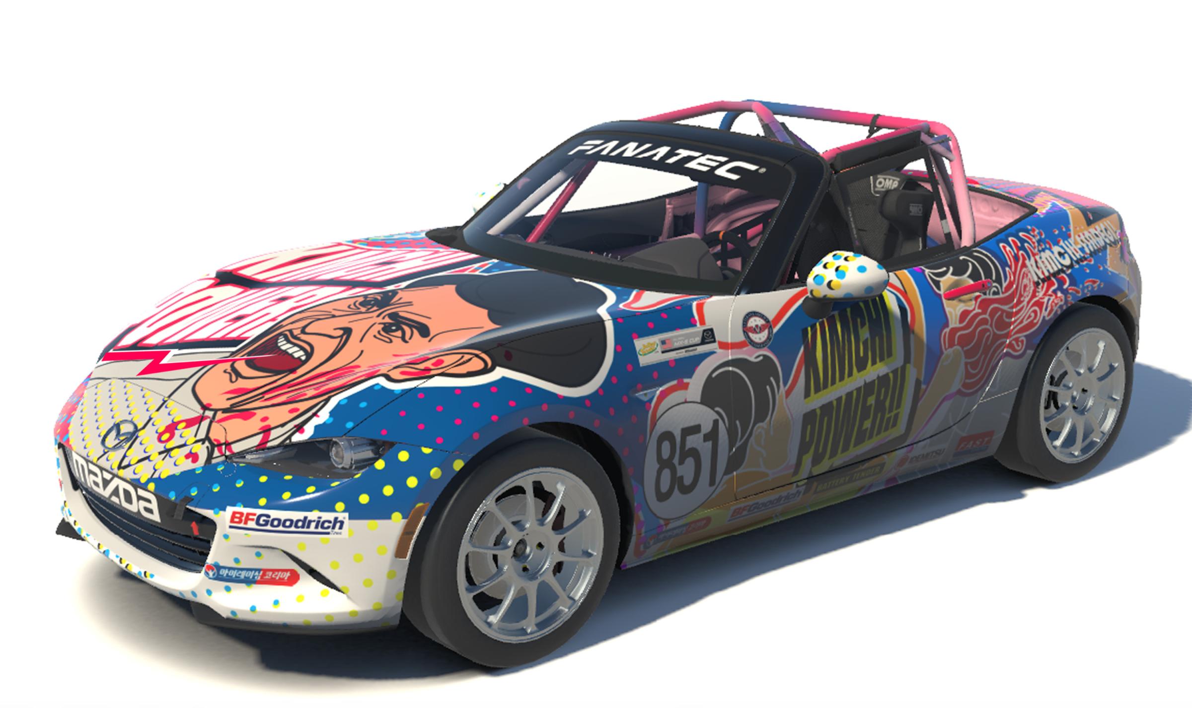 Global Mazda MX-5 Cup Team Kimchi Power by Yun Sung G. - Trading Paints