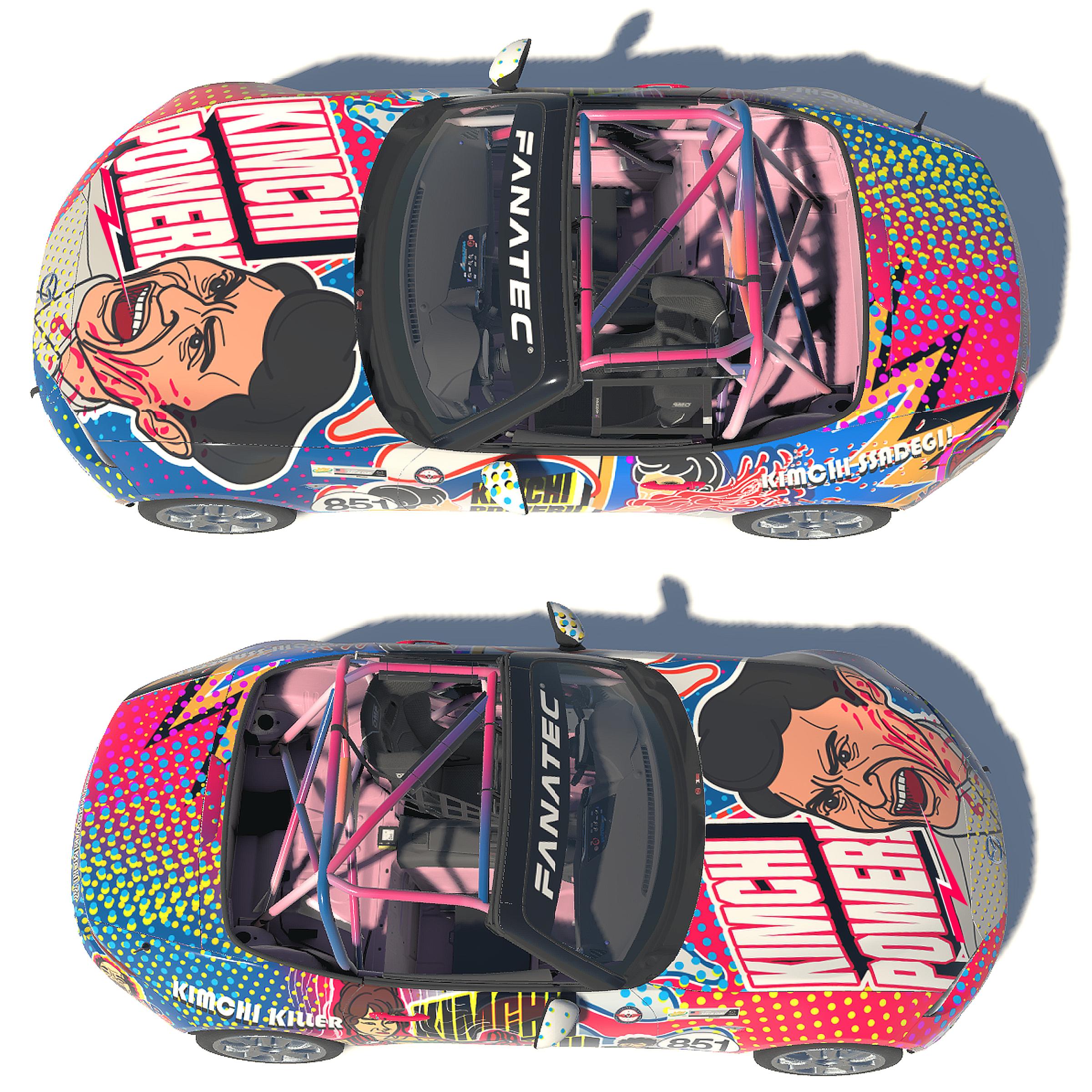 Global Mazda MX-5 Cup Team Kimchi Power by Yun Sung G. - Trading Paints