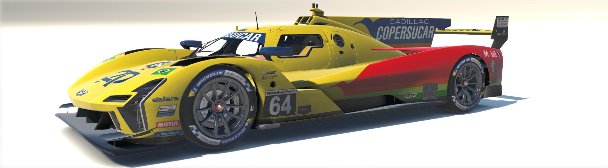 Copersucar Fittipaldi F5a 1978 | Cadillac V-Series.R GTP by Jozil de Lima e S. - Trading Paints