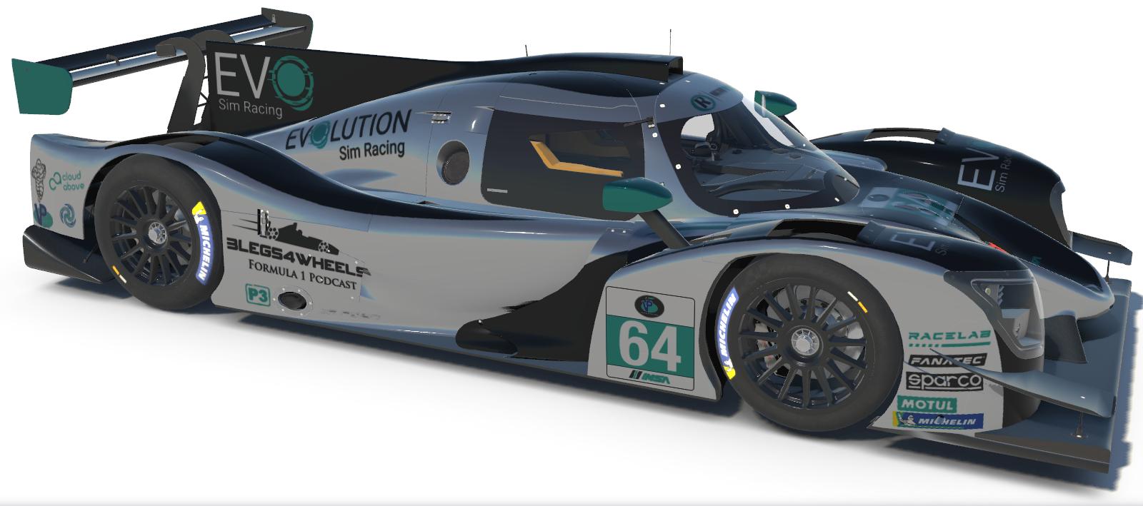 Evo Sim Racing 3L4W - Ligier JS P320 by Stephen Evason - Trading Paints