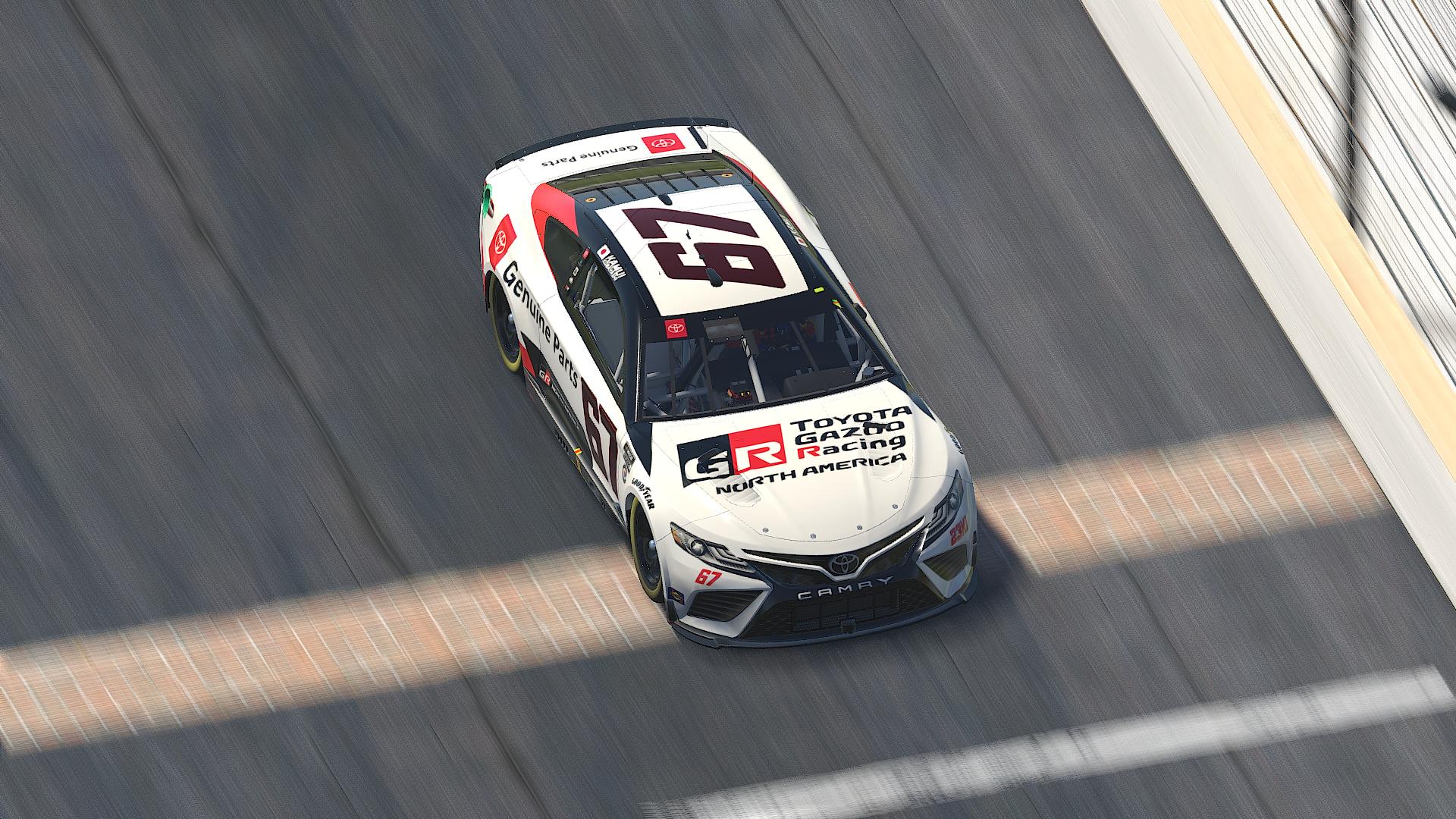 Kamui Kobayashis #67 23XI Toyota Camry by Andrew C. - Trading Paints