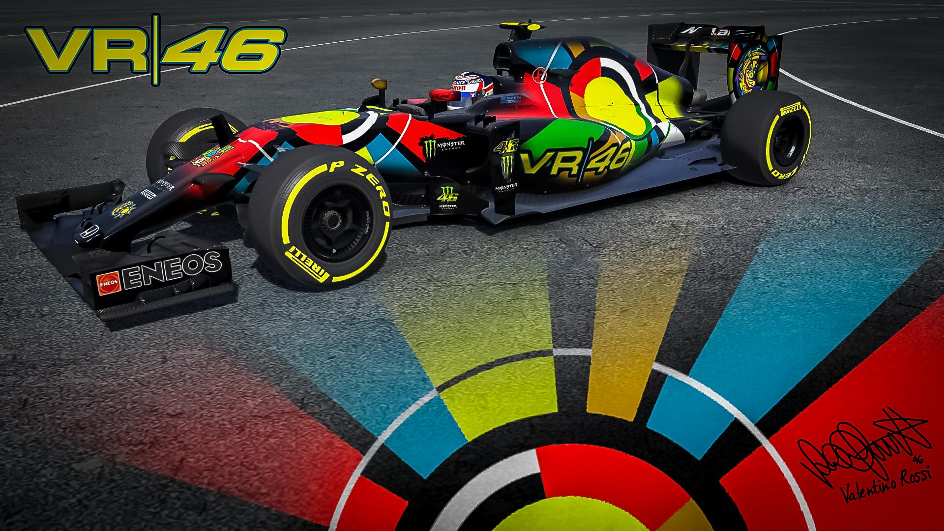 VR46 by Paul Mansell - Trading Paints