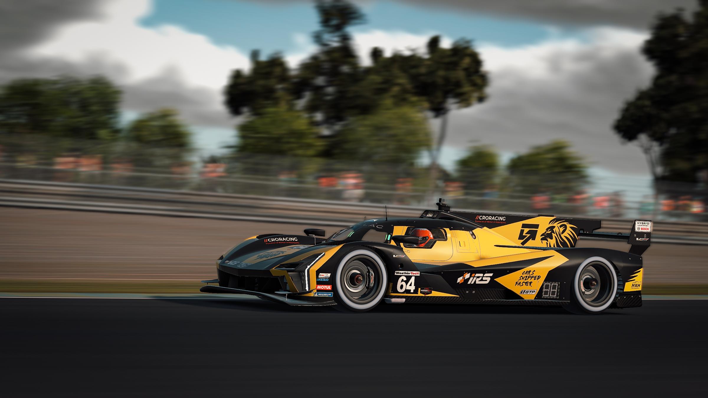 Fiercely Forward - Cadillac V-Series.R GTP by Alessio Bender - Trading Paints