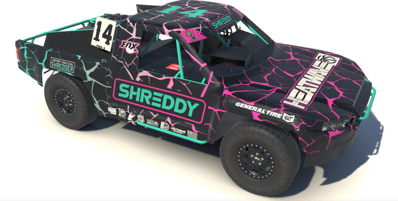 SHREDDY X HEATWAVE VISUAL by Zachary Stevely - Trading Paints