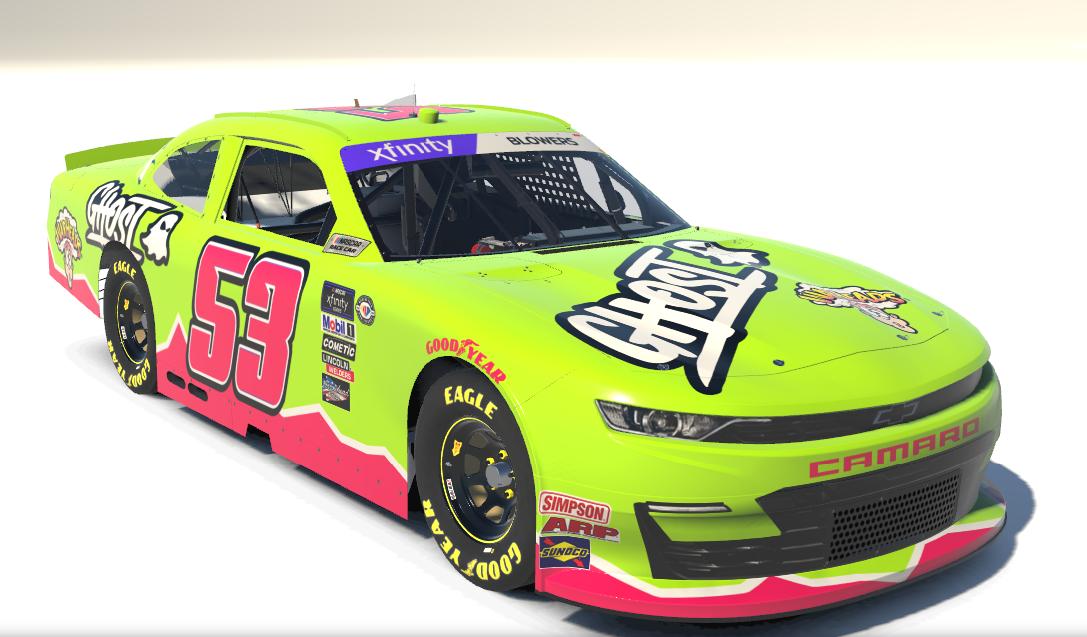 Ghost Energy Xfinity Camaro #53 by Bobby B. - Trading Paints