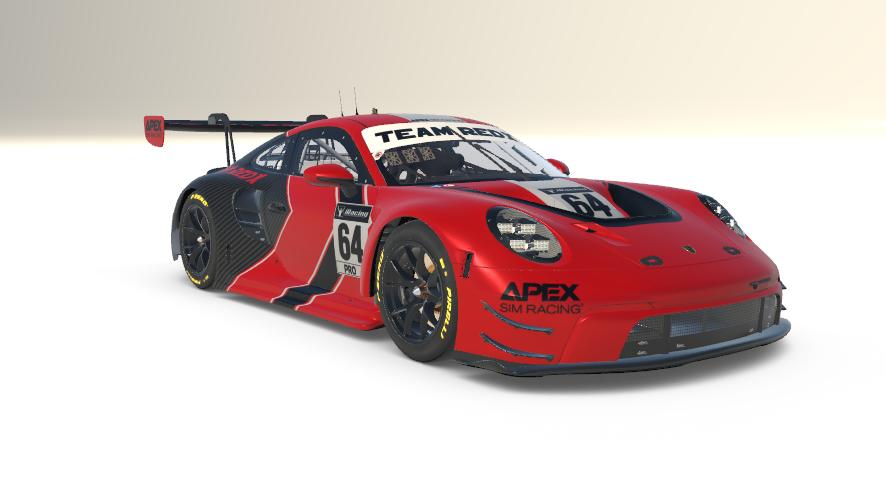 Team RedX - Porsche GT3 R 992 by Jonas J. - Trading Paints