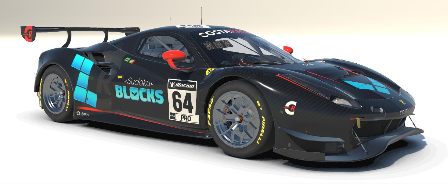 Sudoku Blocks | Costa Racing C23R PRO | Ferrari 488 GTE Evo by Danilo ...