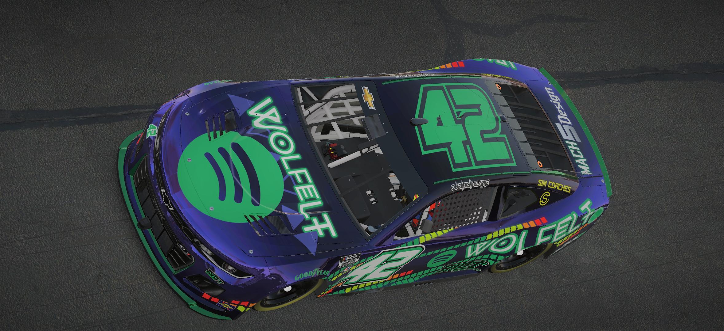 Wolfelt / Mach 5 Design RIOT #42 Night by Quenton A C. - Trading Paints