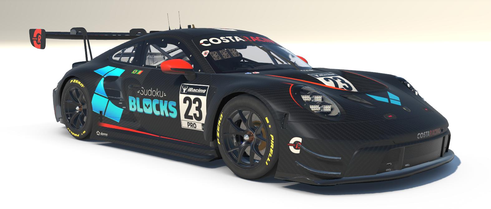 Sudoku Blocks | Costa Racing C23R PRO | Porsche 911 GT3 R (992) by ...