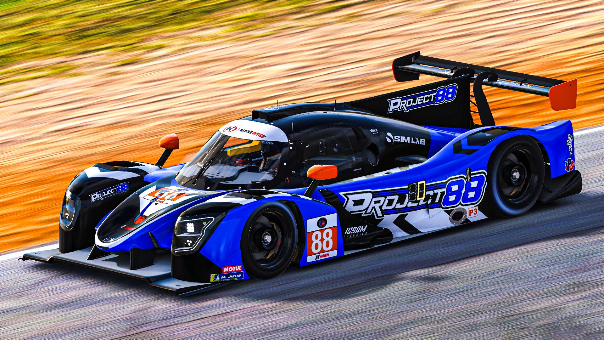 NEW LMP3 Project 88 livery! by Dan Babic - Trading Paints