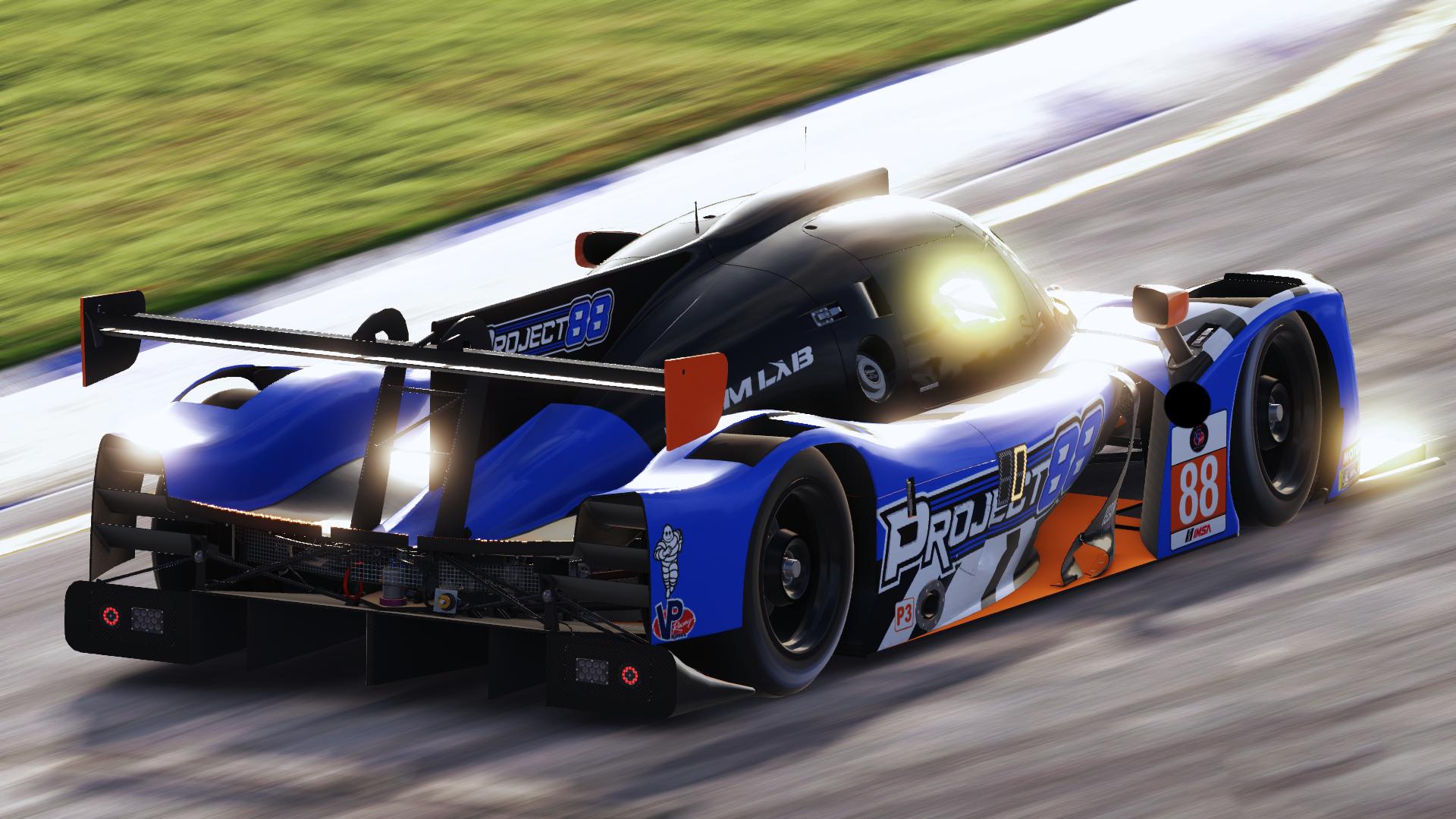 NEW LMP3 Project 88 livery! by Dan Babic - Trading Paints