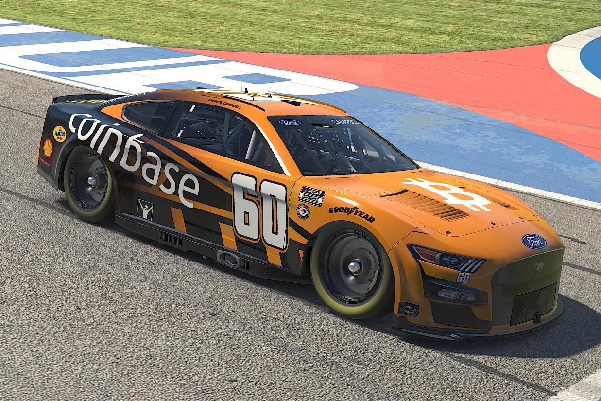 NASCAR NextGen Ford Mustang Bitcoin Bitcar by Chance Campbell - Trading ...