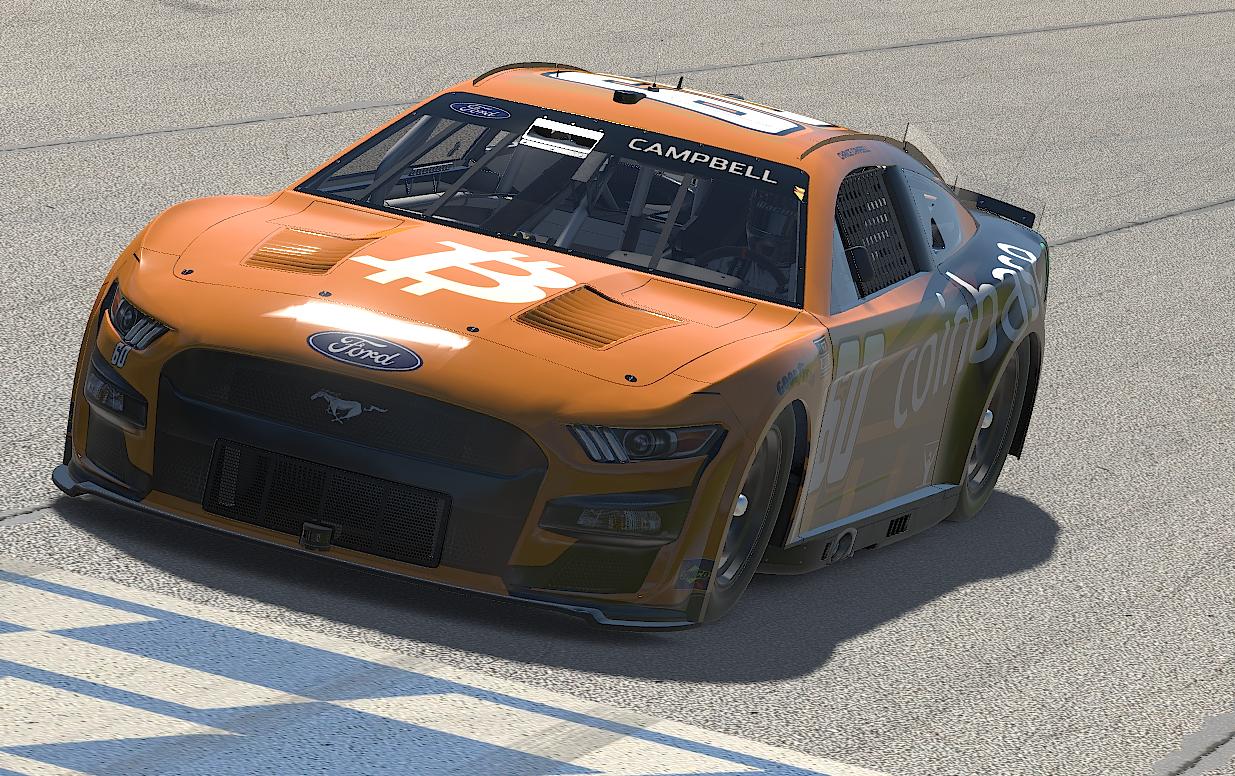 NASCAR NextGen Ford Mustang Bitcoin Bitcar by Chance Campbell - Trading ...