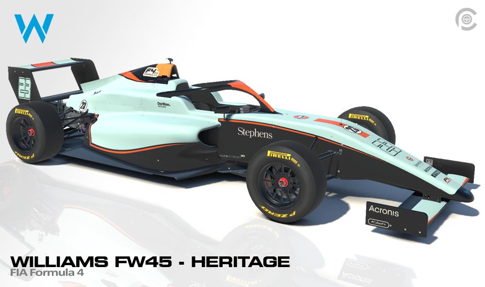 2023 F1 Williams FW45 Special Edition Heritage by Paul R Chaloner ...