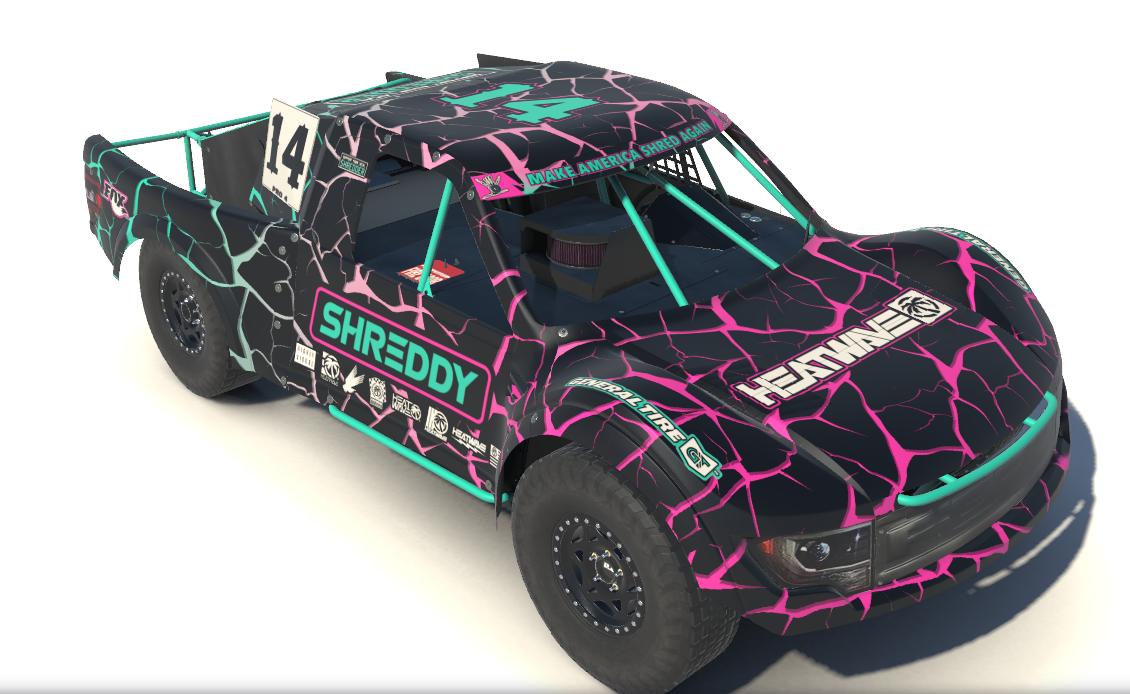 SHREDDY X HEATWAVE VISUAL by Zachary Stevely - Trading Paints