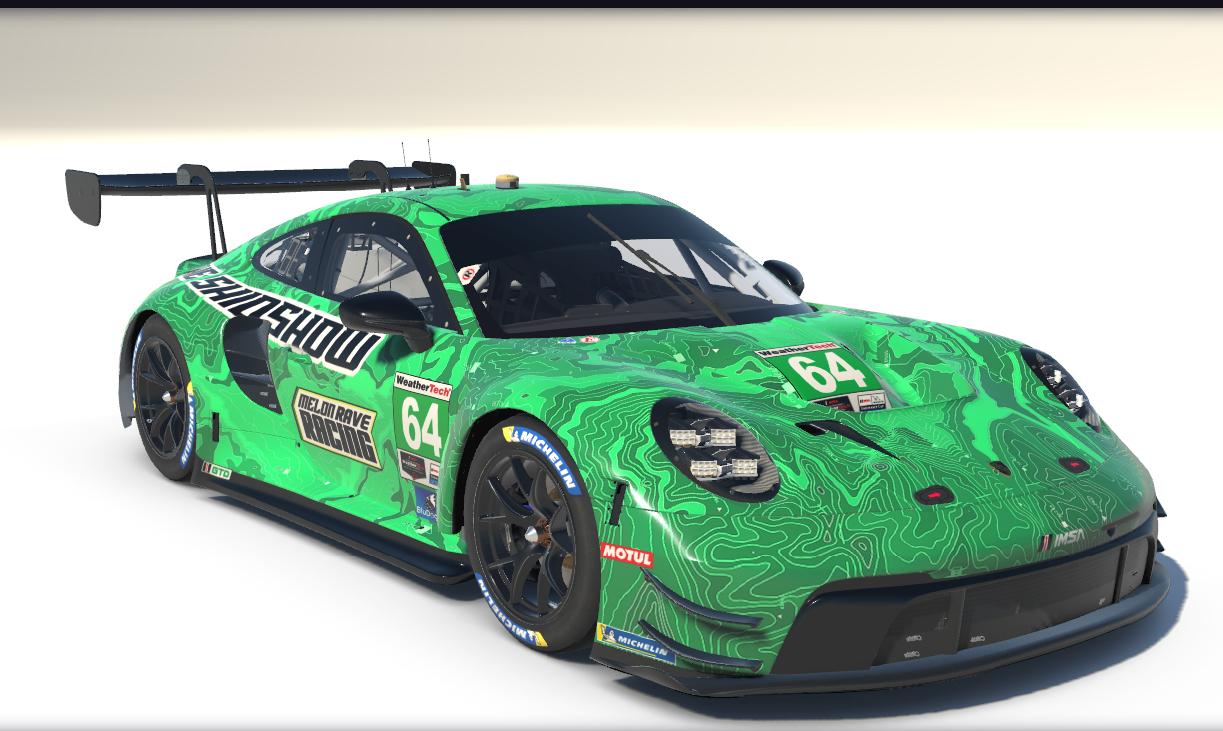 Melon Rave Racing Glen 6h Car #1 by Bobby B. - Trading Paints