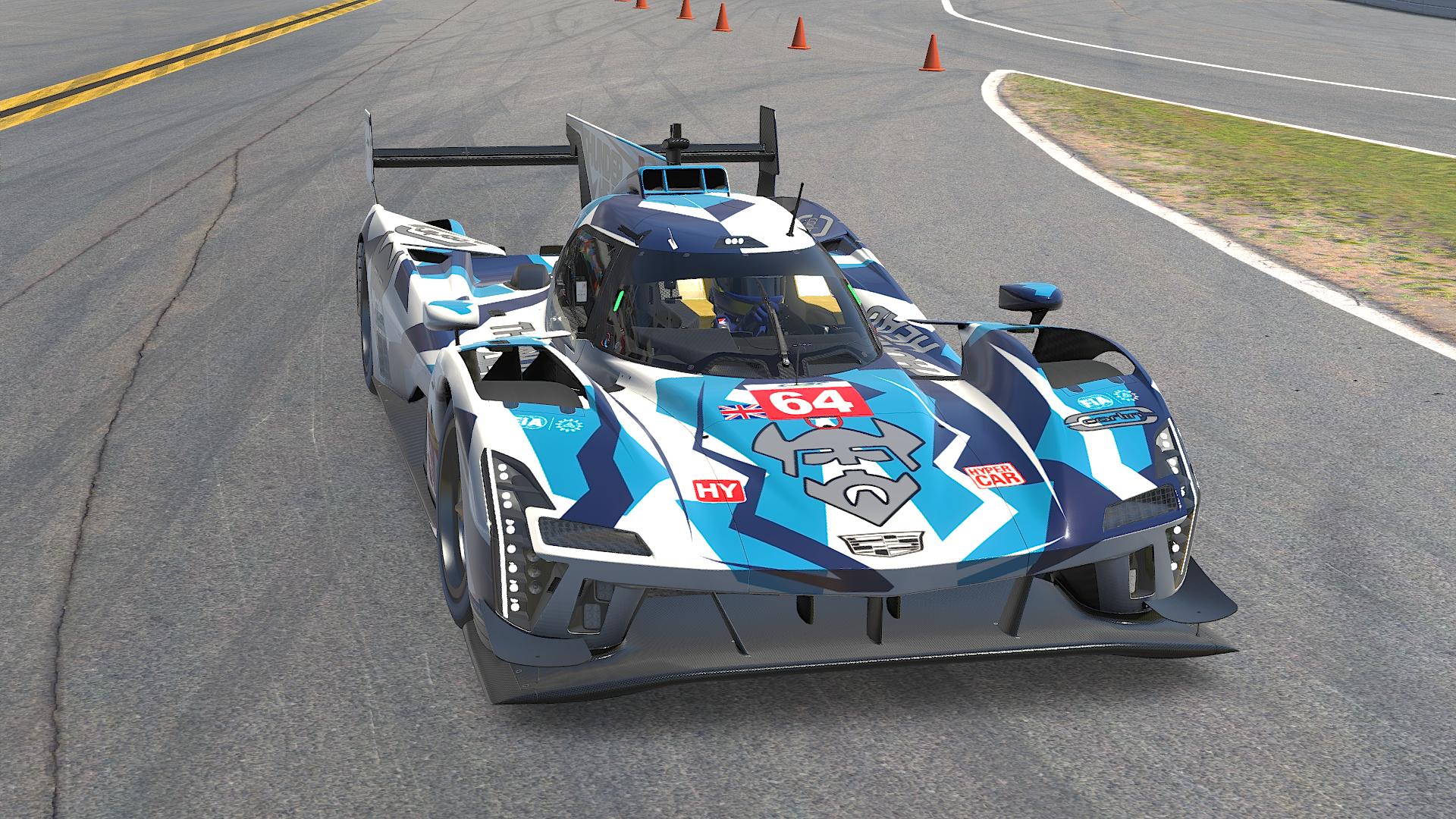 Inspired by the Thunderhead Carlin LMP2 by Adam Cleverley - Trading Paints