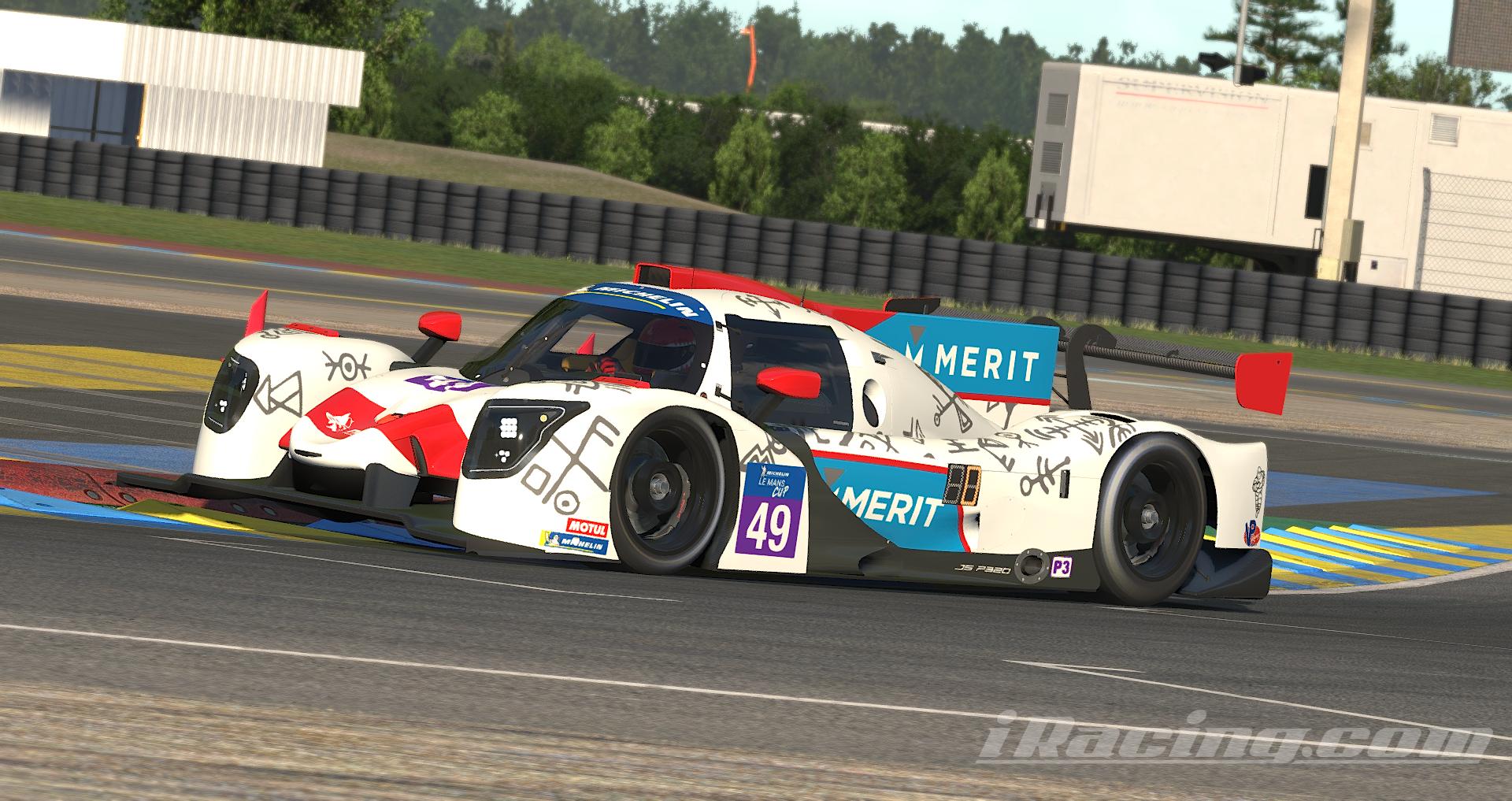 Nielsen Racing LMP3 White by Elijah Travis - Trading Paints