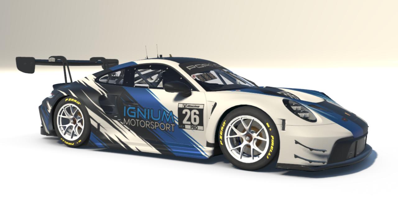 Ignium Motorsport Porsche 911 GT3 R (992) by Ben Hicks - Trading Paints