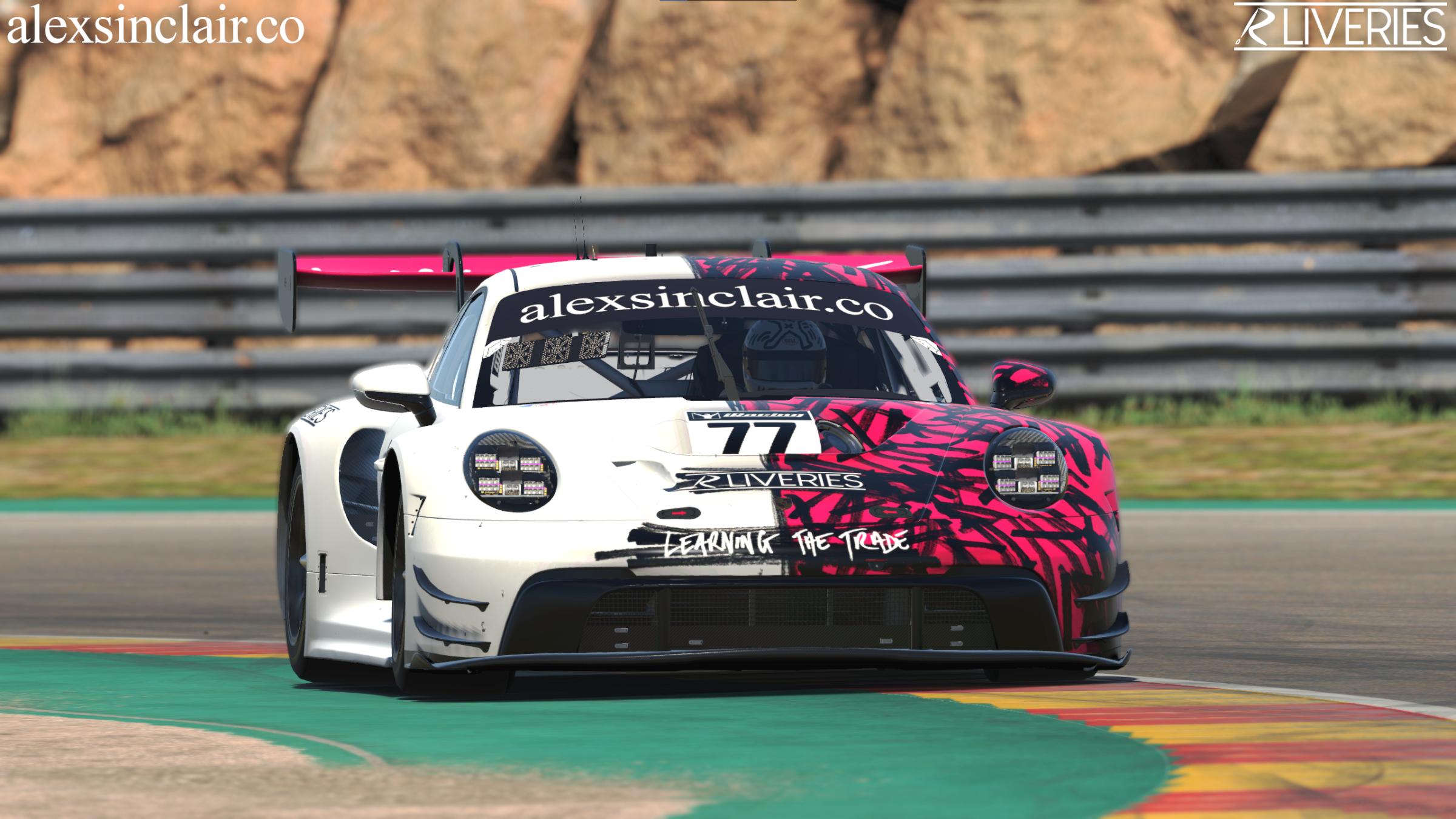 LEARNING THE TRADE 992 GT3 IMSA by Fabrizio Ravera - Trading Paints