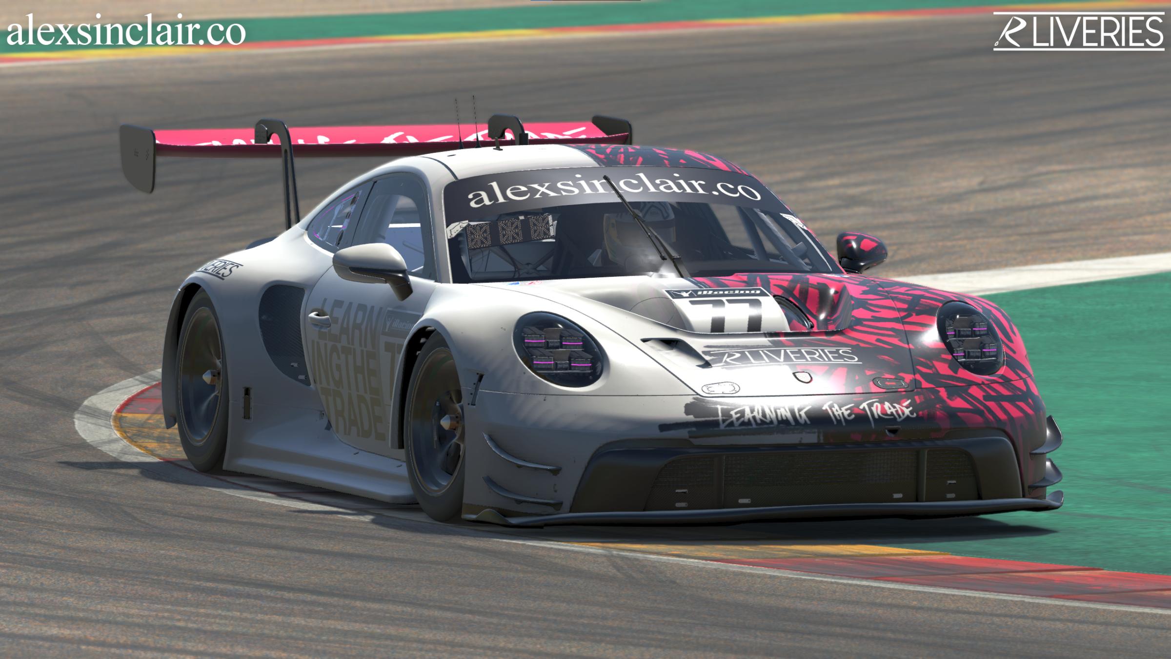 LEARNING THE TRADE 992 GT3 IMSA by Fabrizio Ravera - Trading Paints