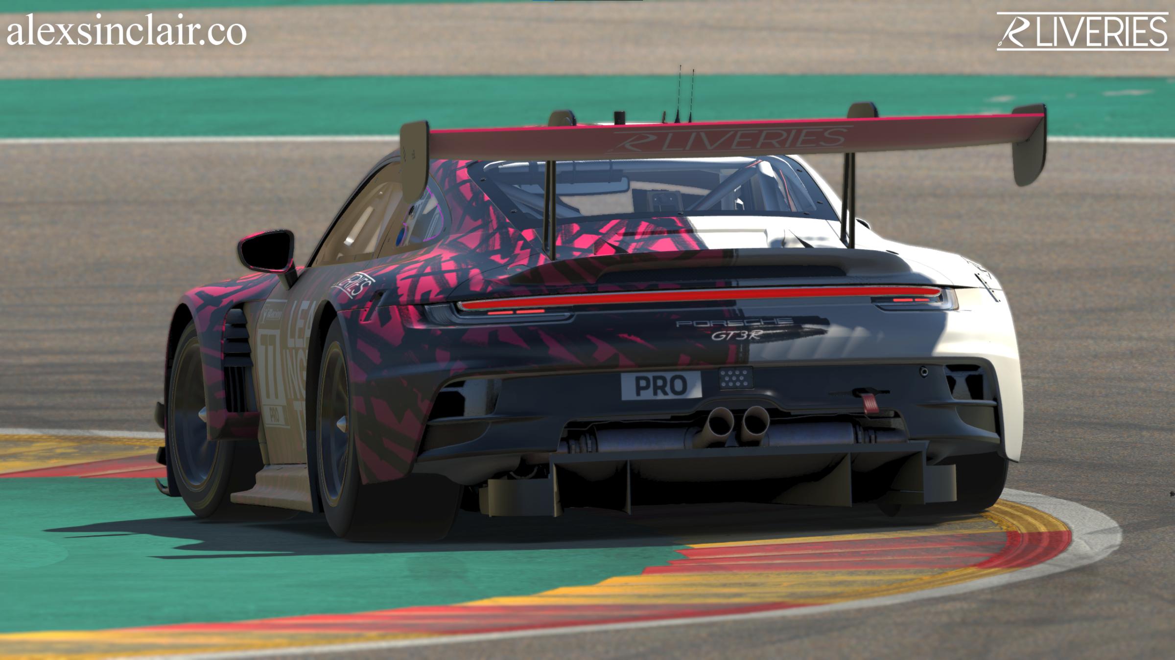 LEARNING THE TRADE 992 GT3 IMSA by Fabrizio Ravera - Trading Paints