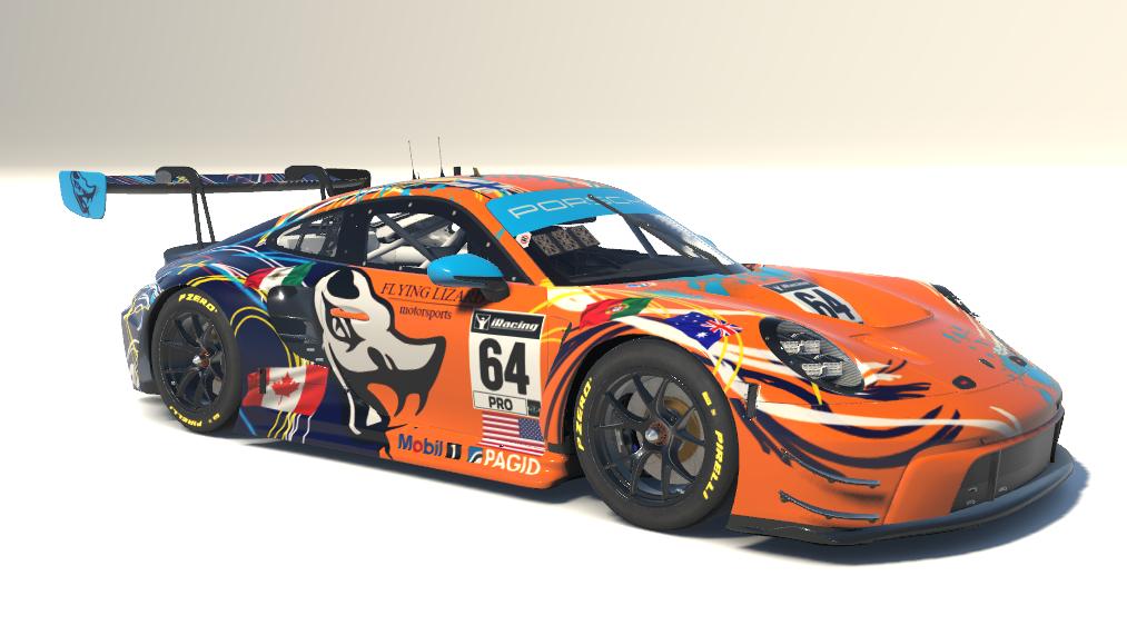 2011 Flying Lizard Le Mans Porsche by Eric Lane - Trading Paints