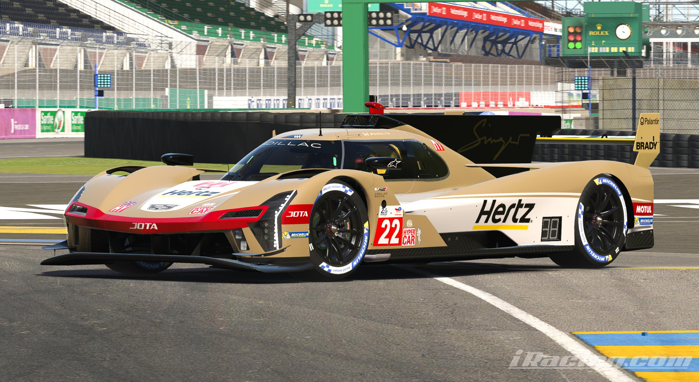 Hertz Team Jota Gold - Cadillac V-SR 24h Le Mans 2023 by Emil Kofod ...