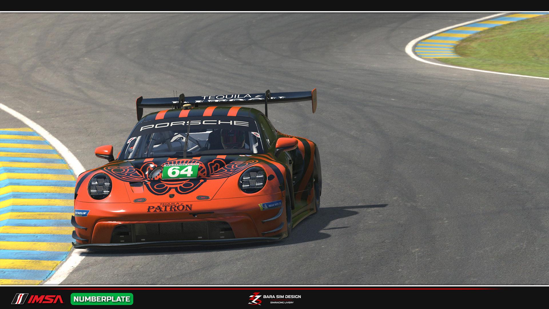 Tequila Patron 2009 ALMS Alternate color - IMSA Numberplate by Julien ...