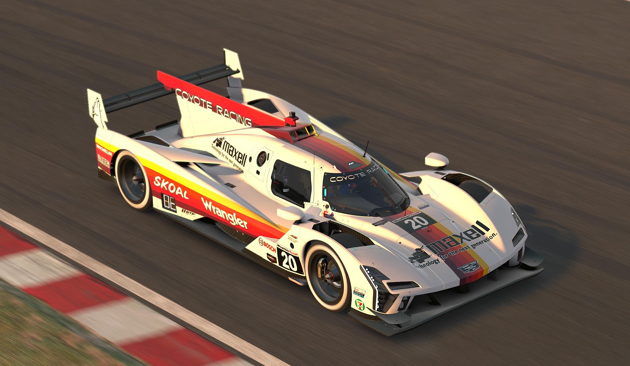 Coyote Racing - Retro VHS Inspired by Ryan Swayze - Trading Paints