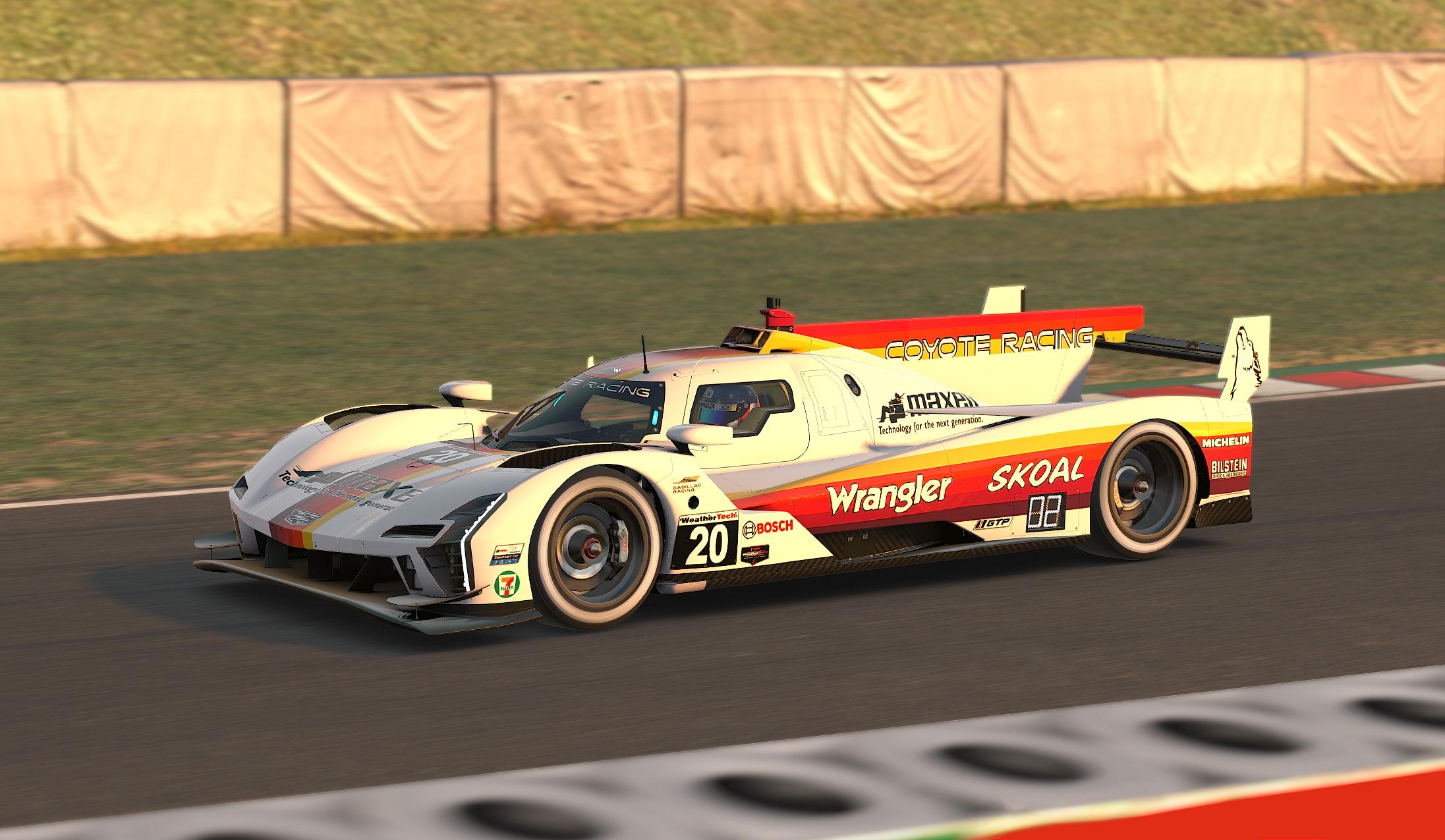 Coyote Racing - Retro VHS Inspired by Ryan Boury - Trading Paints