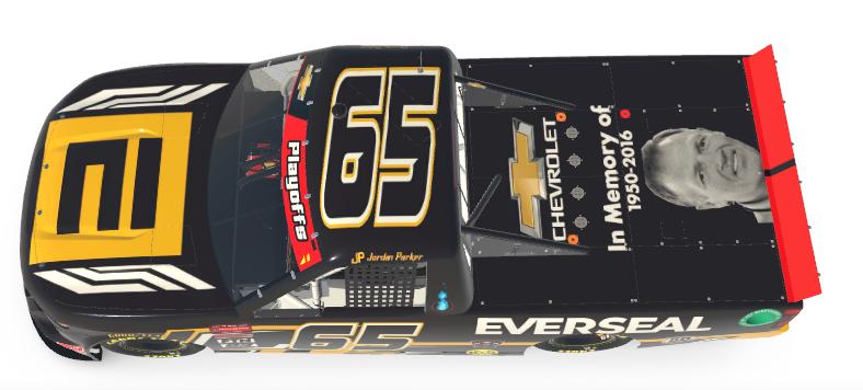 Jordan Parker #65 SCRL Everseal (Black Base) Silverado by Max Wiesner ...